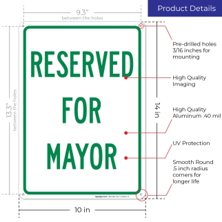 mayor sign
