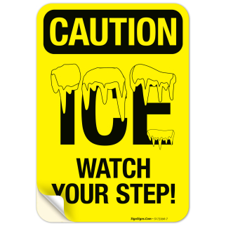 Caution Watch Your Step Sign