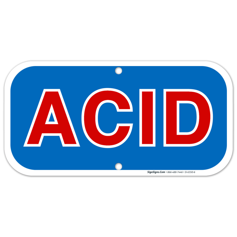 Acid Sign